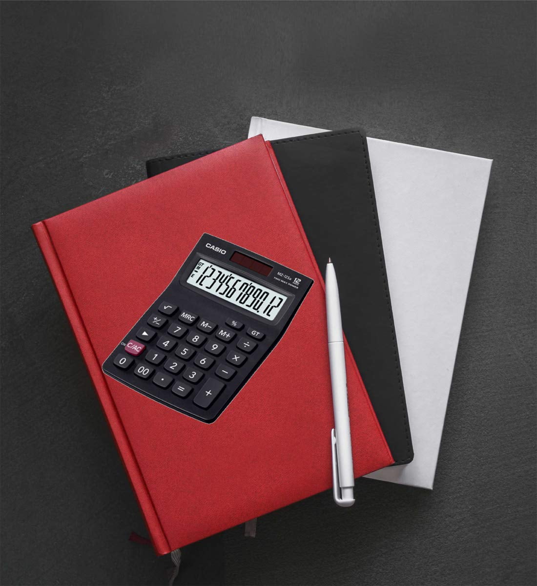 Casio Mz-12sa Desktop Calculator With Square Root And Gt Key | 3 Years Warranty Manufacturer ...